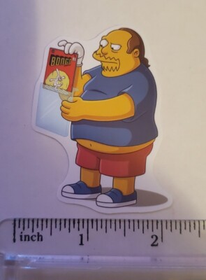 *Simpsons Comic Book Guy* sticker flat rate combine shipping | eBay
