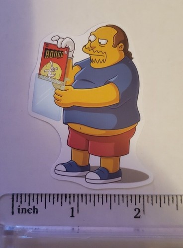 *Simpsons Comic Book Guy* sticker flat rate combine shipping | eBay
