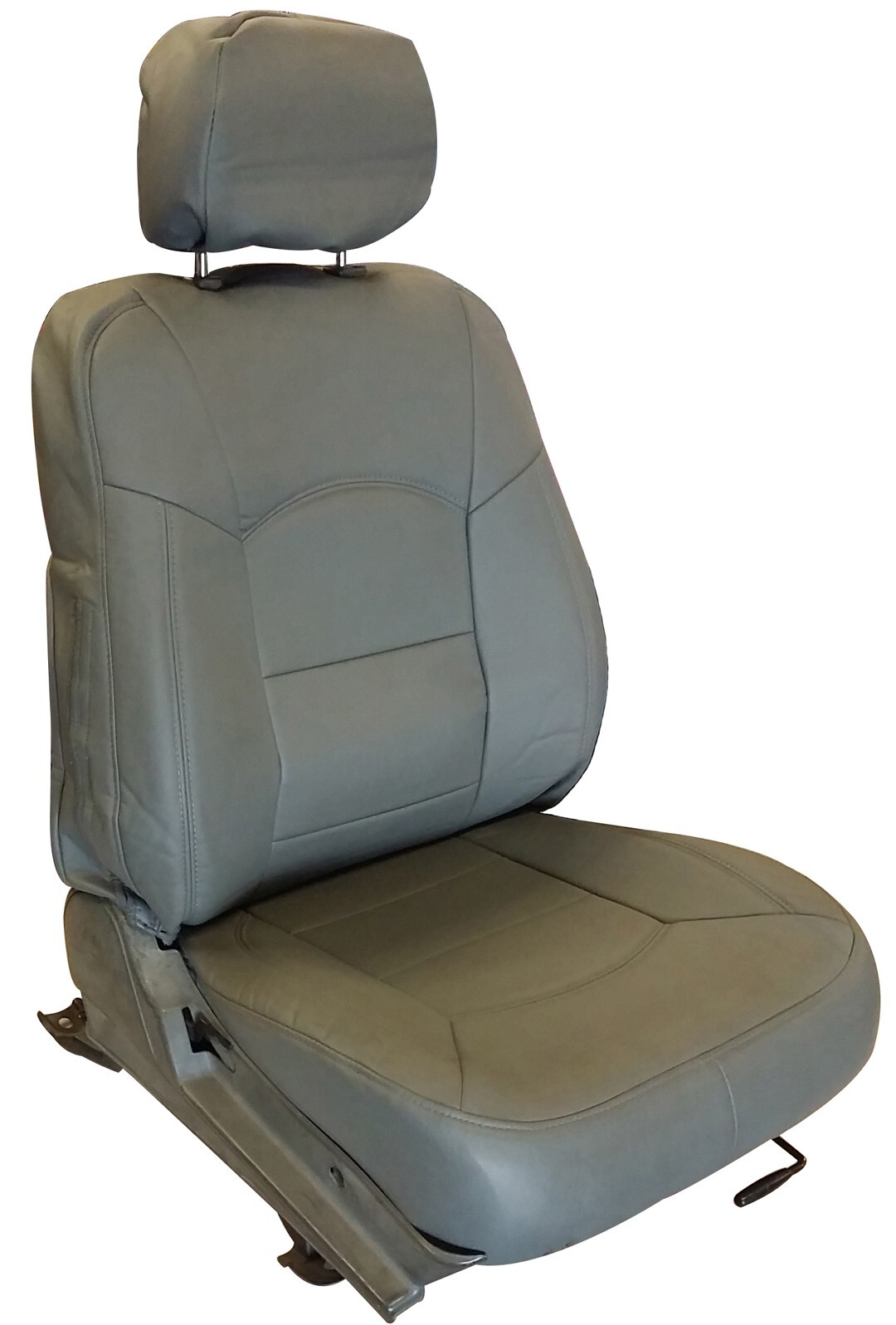Car Truck Universal Fit Faux Leather Gray Low Back Front Seat Covers | eBay