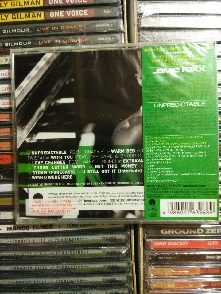 JAMIE FOXX / Unpredictable CD JAPAN IMPORT 2006 New Sealed | eBay
