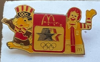 LA 84 - Sponser Mcdonalds - Sam and Ronald Nice Condition | eBay