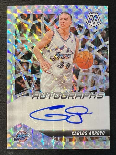 2024-25 Panini Mosaic Basketball Carlos Arroyo Auto Jazz #AM-ARR | eBay