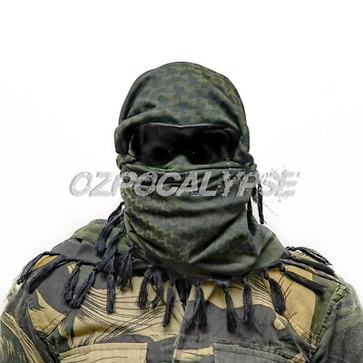 Tactical Shemagh - SAS Army Wrap Cotton Desert Kaffiyeh Arab Military ...