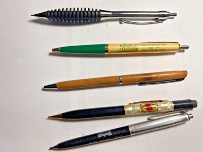 LOT OF FIVE PENS AND PENCILS #7 | eBay