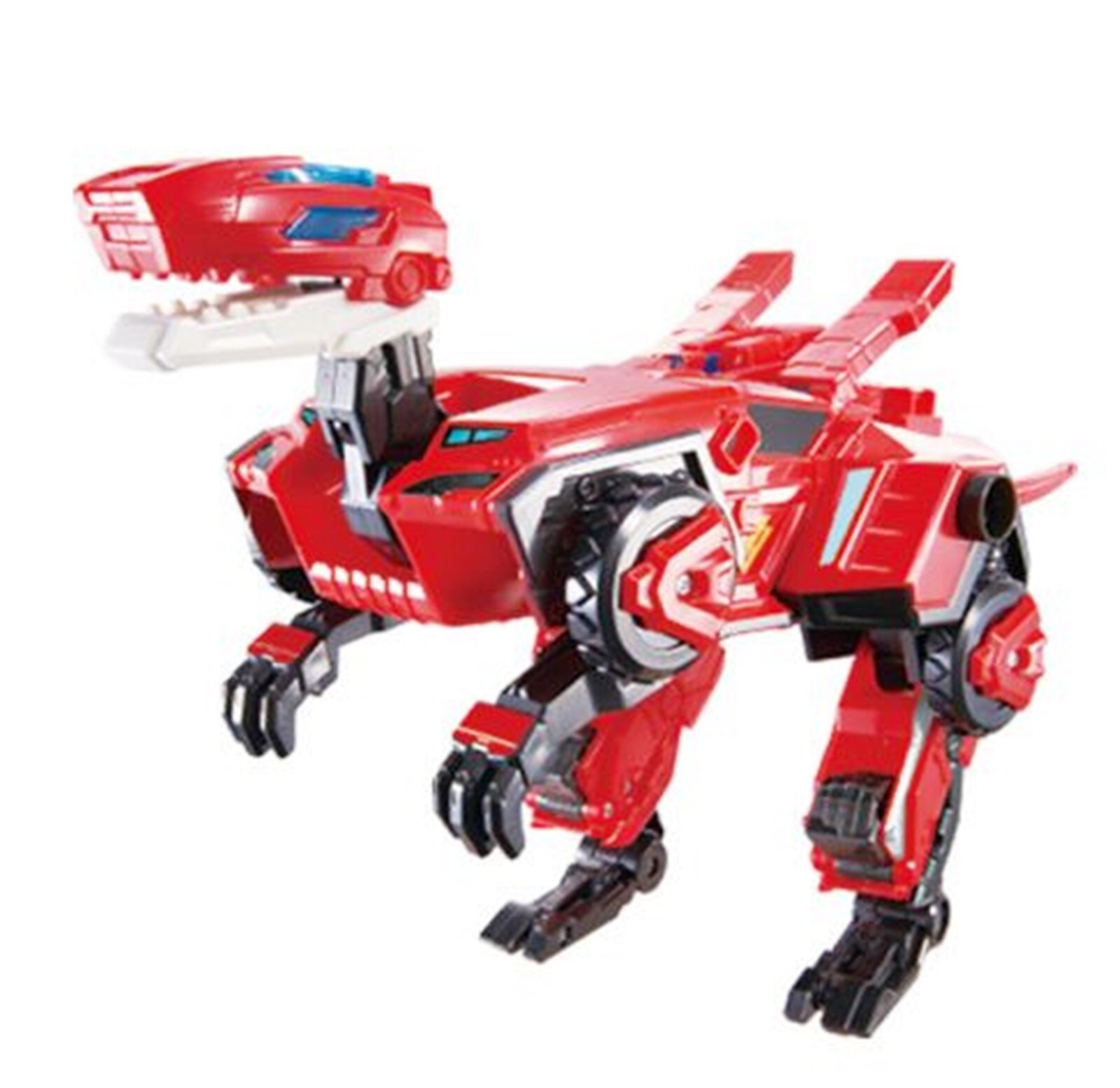 DINOSTER DELUXE RAPTOR TRON 3-Step Transformer Robot Action Figure Toy ...