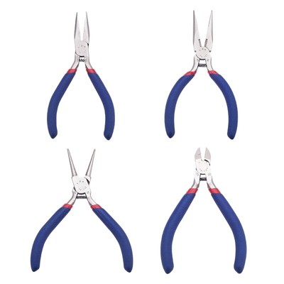 Jewelry Making Plier Jump-Rings Tweezers Pliers Making Beading Round ...