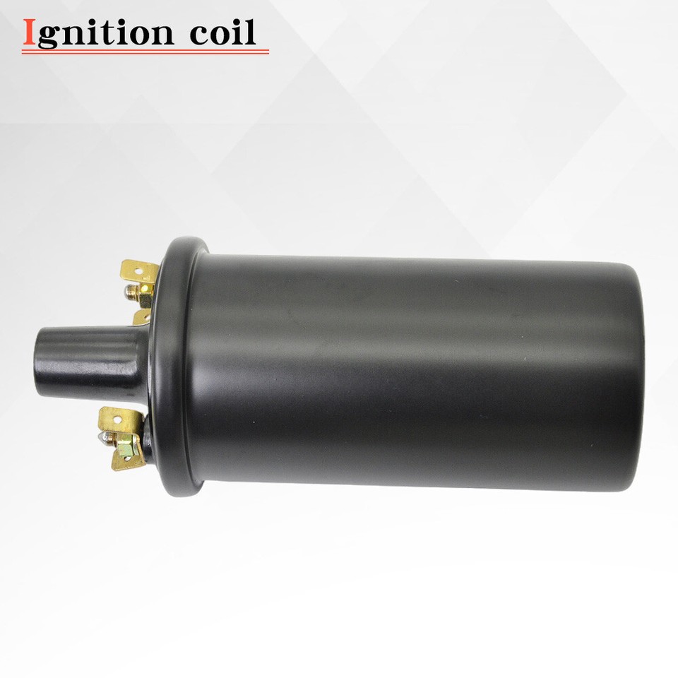 New Ignition Coil With Internal Resistor 3 Ohm 12V Universal 35k ...