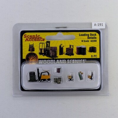 Woodland Scenics A2208 N Scale Loading Dock Details | eBay