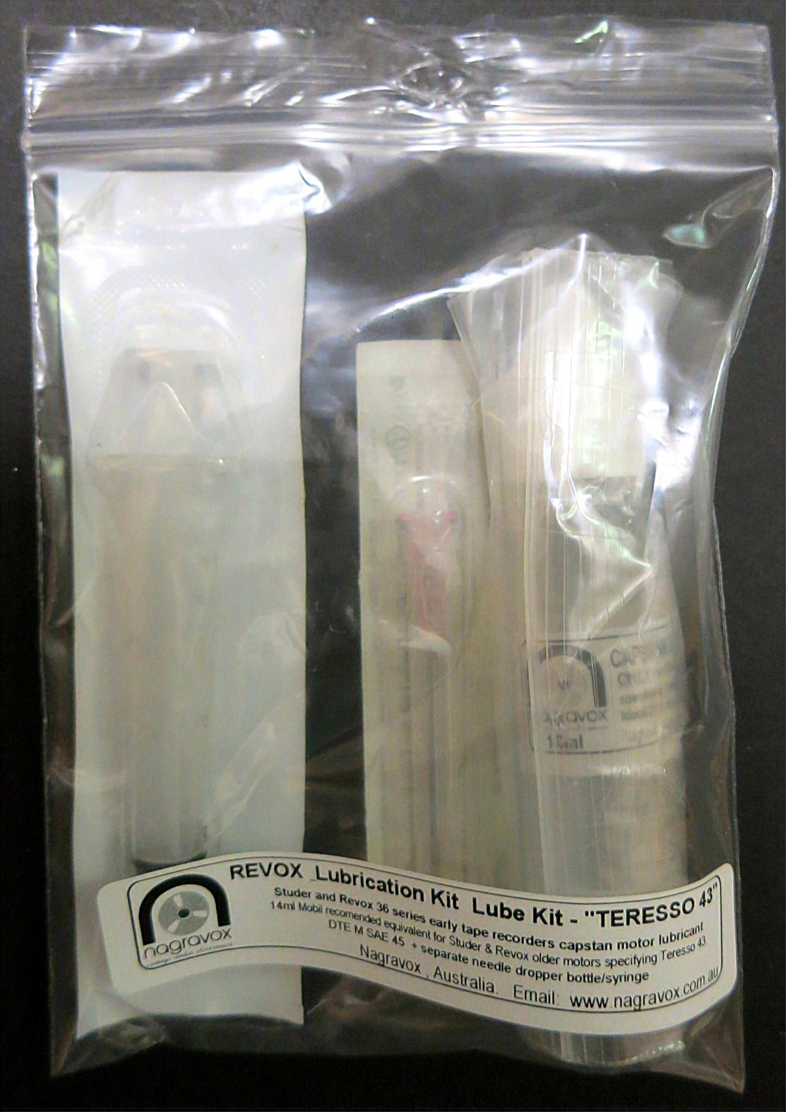 Teresso 43 lubricant oil for Revox G36 Studer A62 & others | eBay