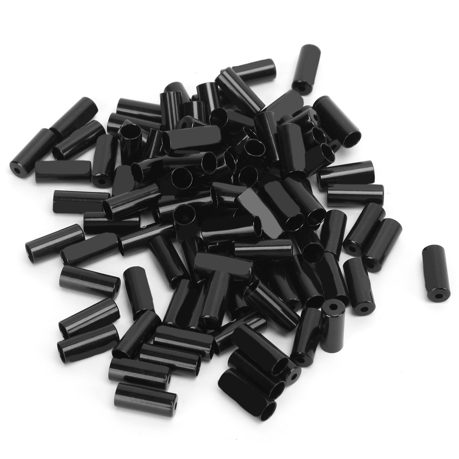 (Black)Brake Cable Caps Good Corrosion Resistance High Toughness ...