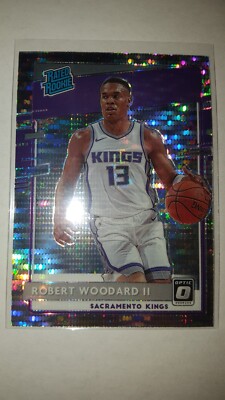 2020-21 Panini Donruss Optic #187 Robert Woodard II Silver Pulsar Prizm ...