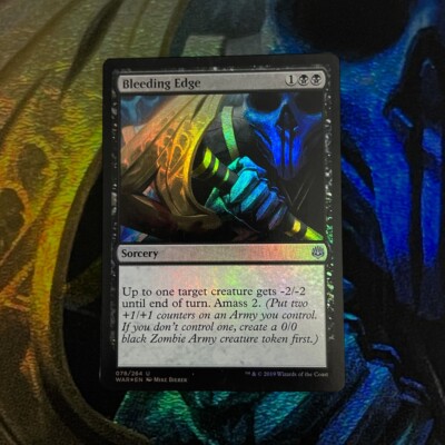 Magic: The Gathering | WAR | Bleeding Edge | 078/264 | UNCOMMON | NM ...