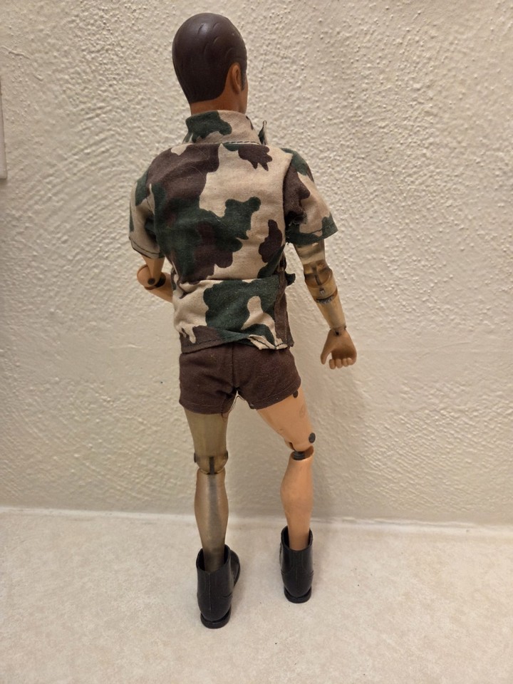 1964 Vintage GI Joe Mike Power Atomic Man Bionic Arm Leg Hasbro | eBay
