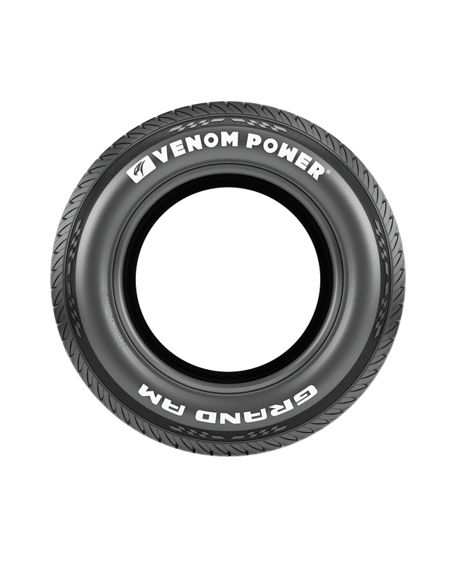 4 NEW 245/60R14 99H VENOM GRAND AM WHITE LETTER ALL SEASON TIRES | eBay