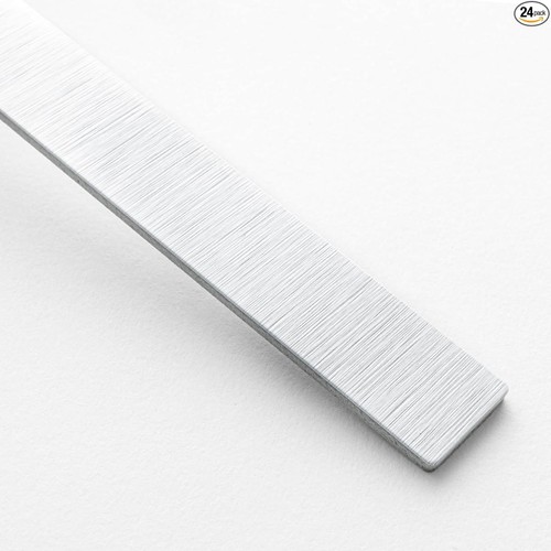 6” Peel and Stick PVC Trim for Wall Tile Edges,24 Stainless Steel ...