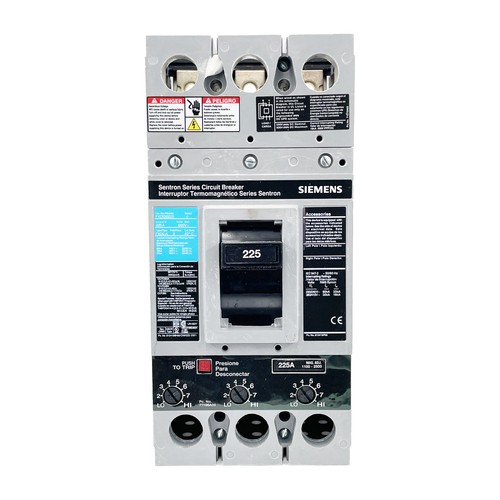NIB - Siemens - FXD63B225 - Molded Case Circuit Breaker - 225A, 3 ...