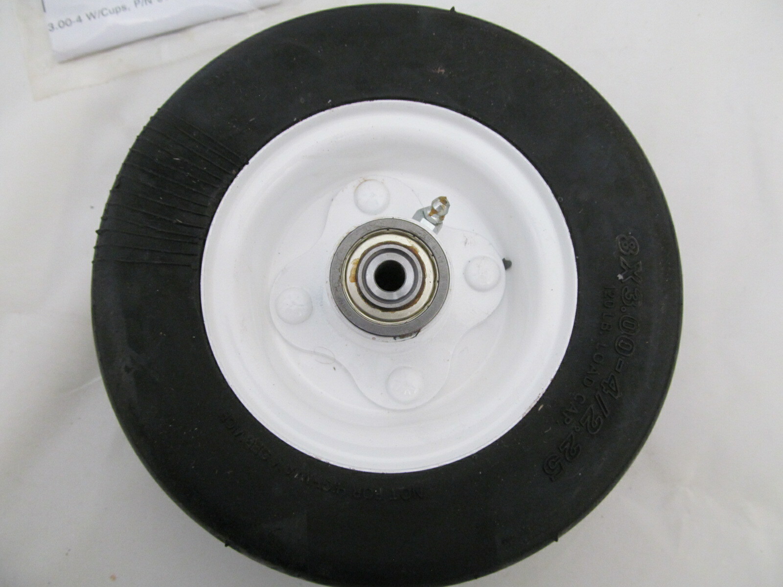 OEM GENUINE WALKER MOWER PART 5715-23 NO FLAT CASTER WHEEL ASSEMBLY 8X3 ...