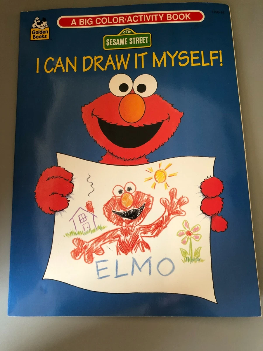 Elmo Name Coloring Pages