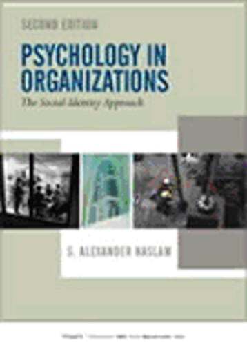 Psychology in Organizations by S Alexander Haslam: Used 9780761942313| eBay