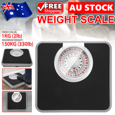 Bathroom Weight Scale Mechanical Body Weighing Scales 150kg Capacity ...