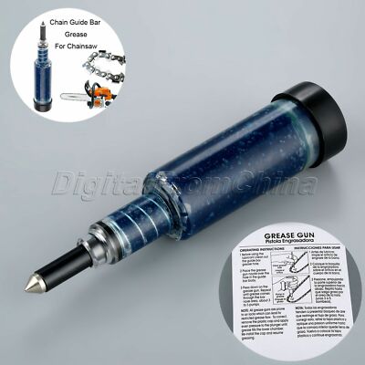 Chainsaw Oil Bar/chain Chainsaw Bar Grease Gun - 1.38x6.5 Inch Manual ...
