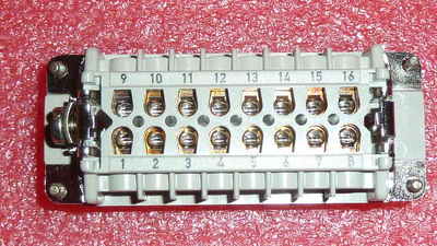 NEW CONTACT EPIC® H-BE 16 BS STECKDOSE M.DR. 500/6kV/3 Screw ...