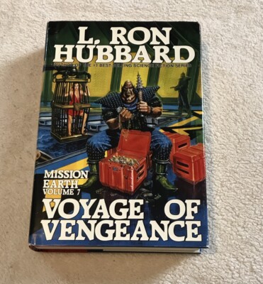 Mission Earth Book L. Ron Hubbard HC-DJ 1987 1st Ed #7 Voyage Of ...