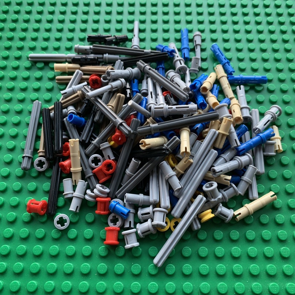 200 x LEGO Technic Parts - Connectors / Pins / Axles - Lot / Bundle ...