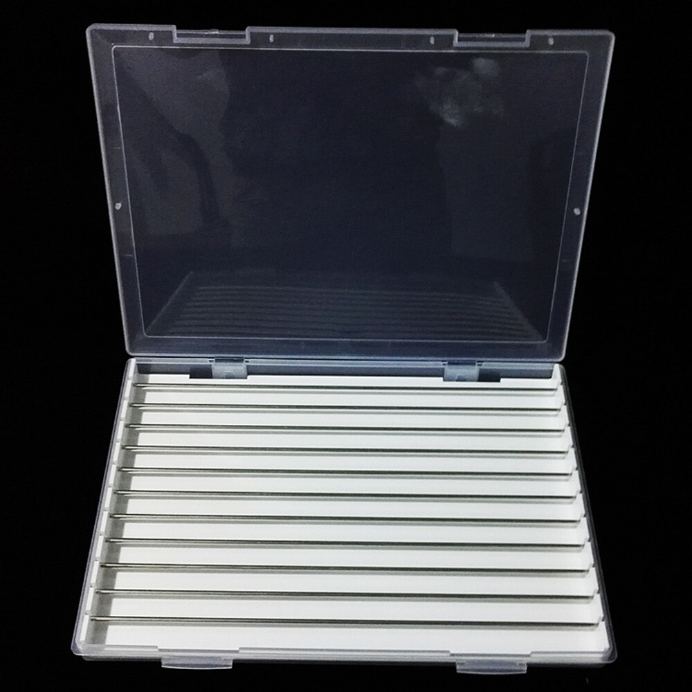 Acrylic Charms Box Bead Display Bracelet Necklace Stand W/ Lid Storage ...