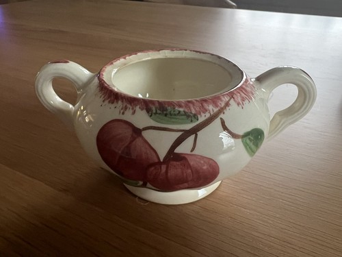 Vintage Blue Ridge Pottery Crab Apple Sugar Bowl (NO LID) | eBay