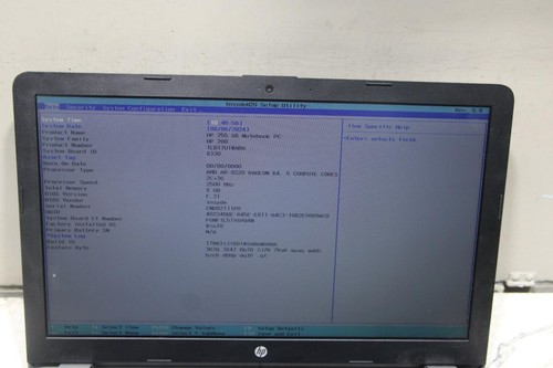 T223~ HP 250 /255 G6 HD LCD LED 15.6" Screen Assembly W/ COVER Bezel Hinges | eBay