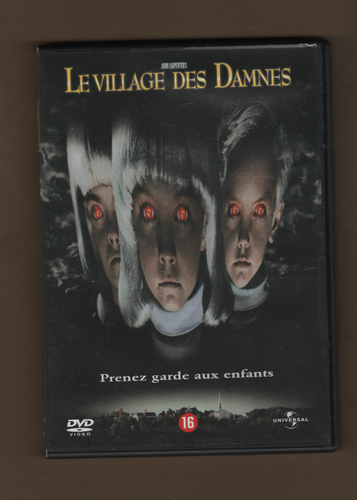 dvd 'LE VILLAGE DES DAMNES' Christopher REEVE Mark HAMILL John ...
