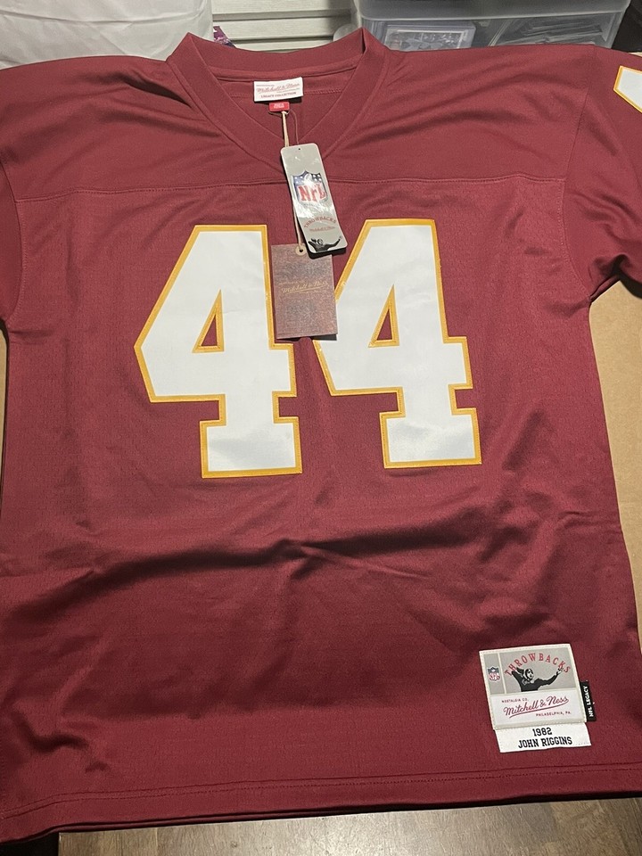 John Riggins Mitchell And Ness Signed Jersey Sb Xvii MVP Inscription | eBay