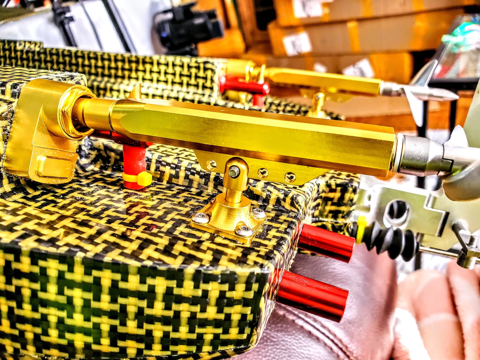 Rc boat Catamaran outdrives Oxi-Drive ball bearing Telescoping (pair ...