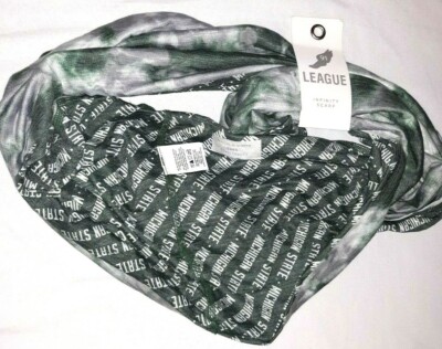 League 91 Infinity Scarf Michigan State Polyester Rayon | eBay