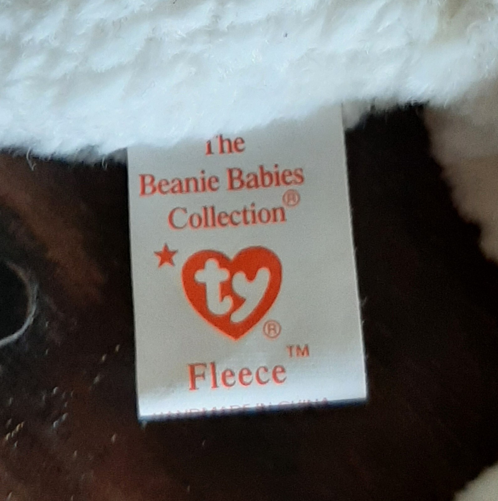 1996 Rare Ty Fleece the Lamb Beanie Baby #4125–Beautiful Condition–So ...