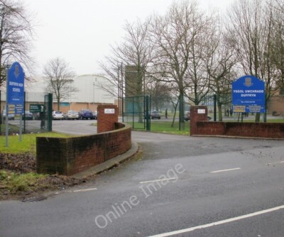 Photo 6x4 Entrance to Duffryn High School, Newport Duffryn/ST2985 From ...