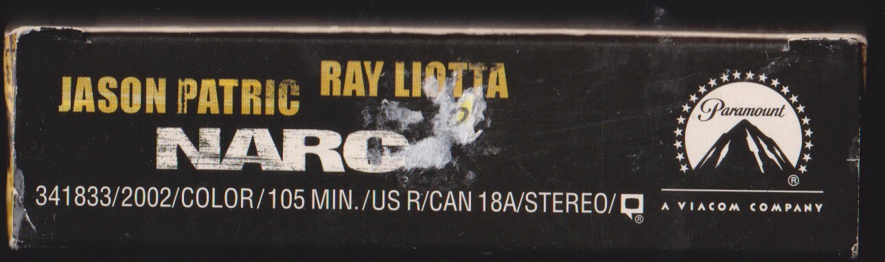 Narc (VHS, 2003) JASON PATRIC, RAY LIOTTA, CHI MCBRIDE, DAN LEIS, LlOYD ...