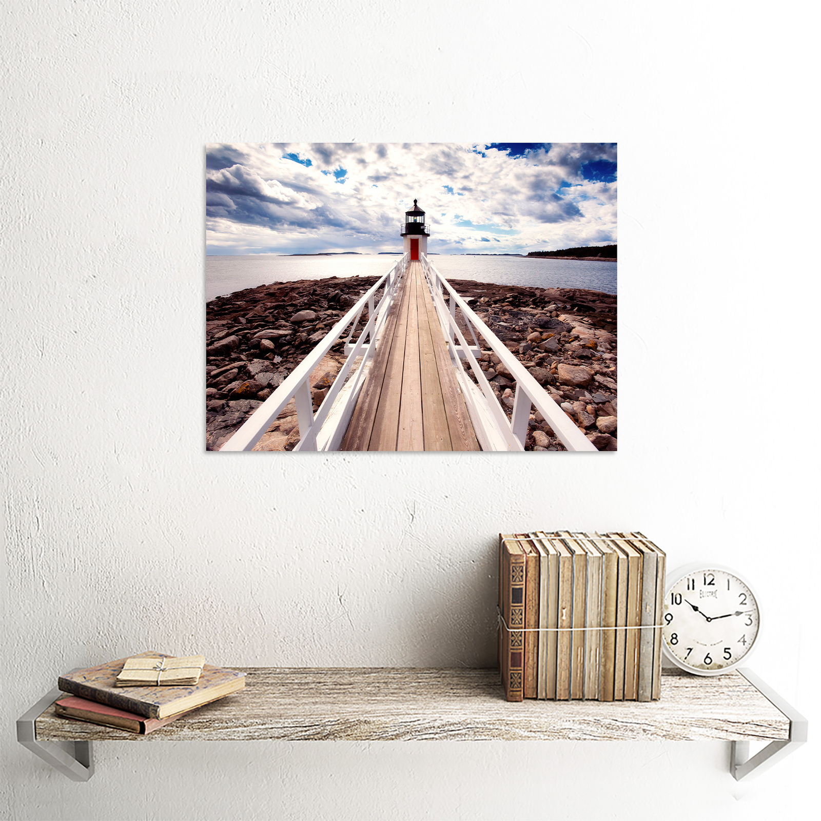 MARSHALL POINT LIGHTHOUSE SEASCAPE PHOTO FINE ART POSTER BMP653B | eBay