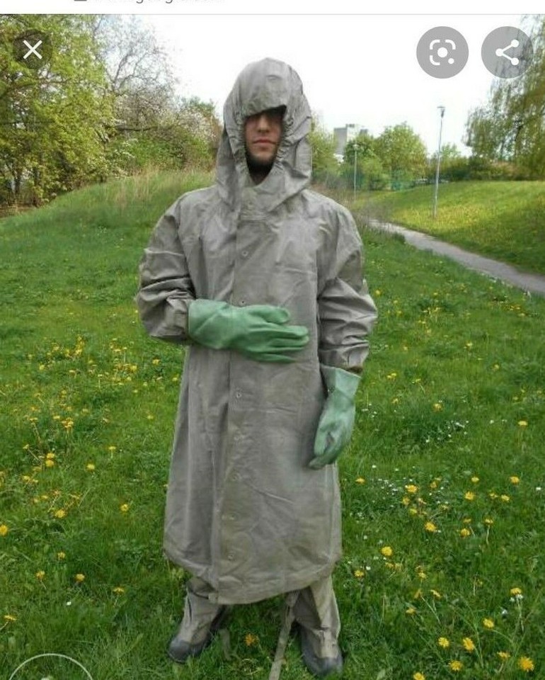 CHERNOBYL LIQUIDATOR BIOROBOT NBC SUIT GP5 GAS MASK FP5 FILTER ID11 ...