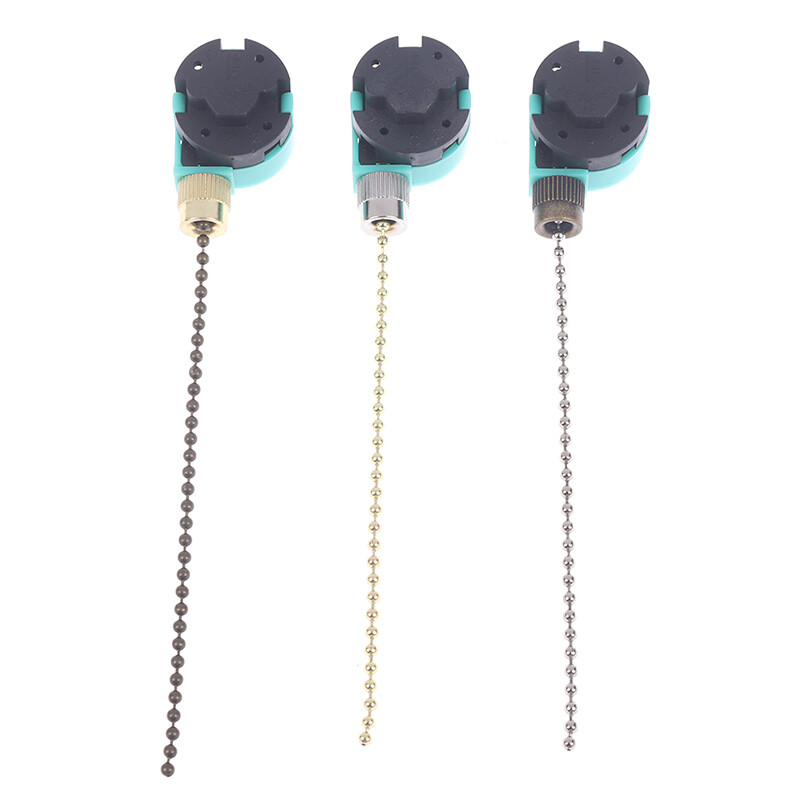 1Pc Switches EU/US Adjustable Speed Pull Chain Ceiling Fan Switch ...