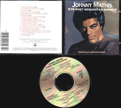 JOHNNY MATHIS 16 MOST REQUESTED SONGS CD | eBay