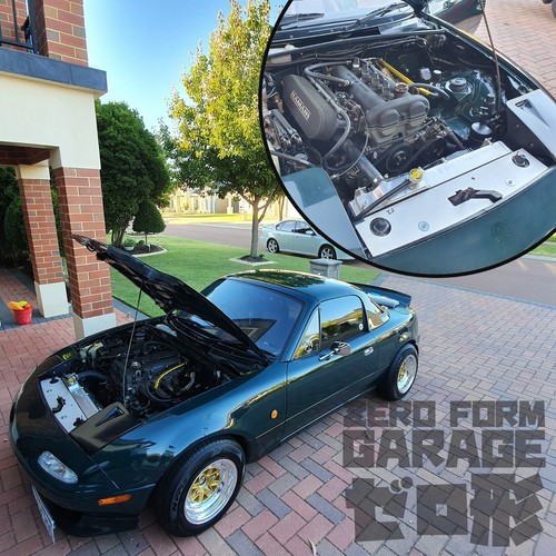 Mazdaspeed Style Radiator Panel Fits MAZDA MX5 Roadster Miata NA6 NA8 ...