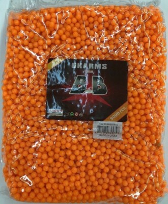 5000 6mm .12g Plastic BB Pellets / Ammo for Air Soft Guns / Airsoft BB ...