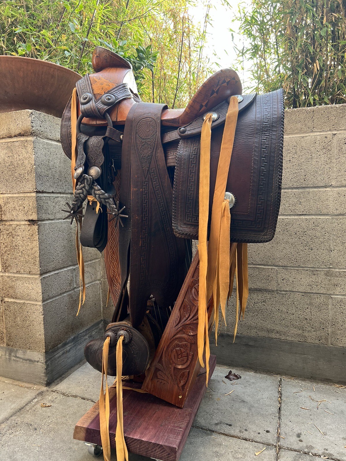 Antique Mexican Saddle | eBay