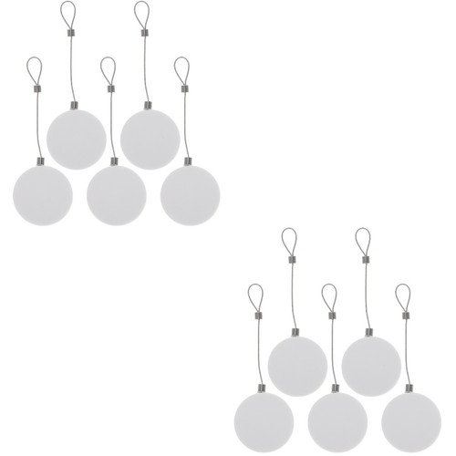 Set of 2 Security Cable Anti Lost Wire Box Retractable Theft Case Lock ...