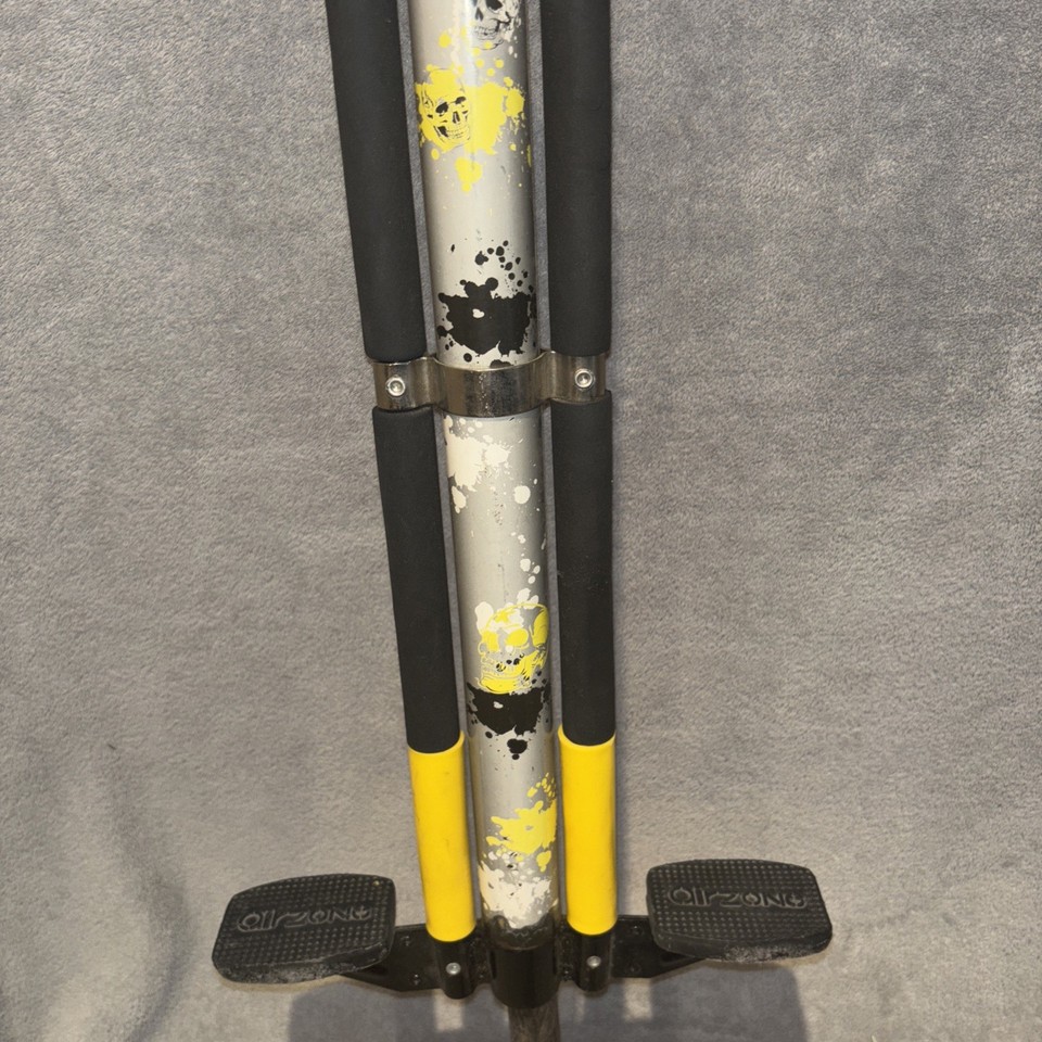 Titan Airzone Air Zone Vtg Jumping Pogo Stick Yellow & Black 🔥‼️ | eBay