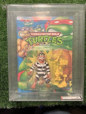 Vintage 1993 Scratch Cat TMNT AFA 8.5 Teenage Mutant Ninja Turtles ...