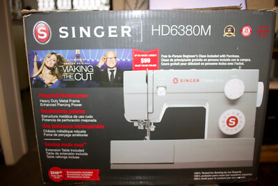 SINGER HD6380M Heavy Duty Sewing Machine - Excellent Condition | eBay