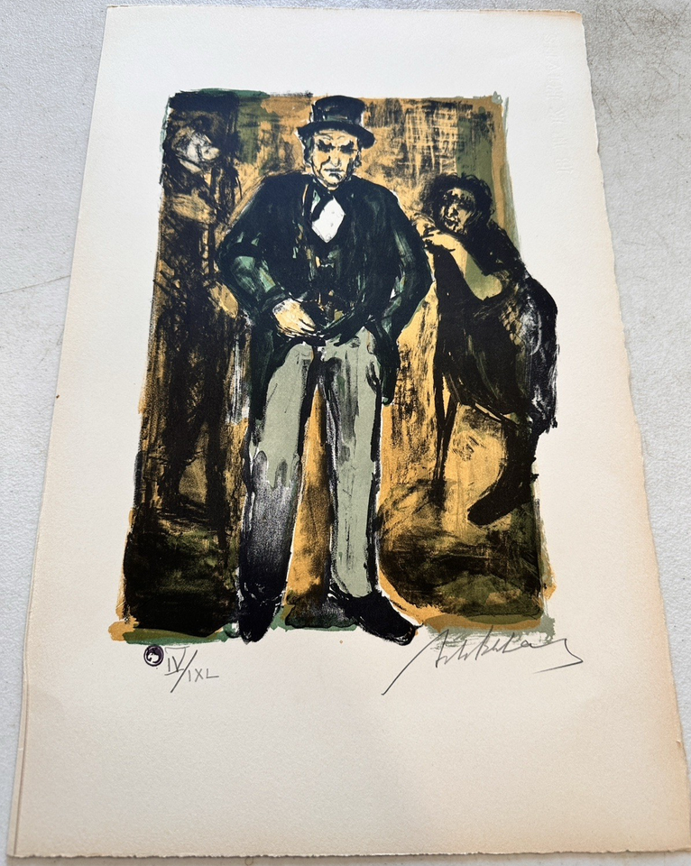 19 Arbit Blatas Marcel Marceau The Threepenny Opera Lithographs Photos ...